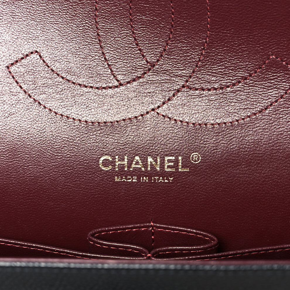 Chanel Caviar Quilted Jumbo Double Flap Black 1794458 – FASHIONPHILE