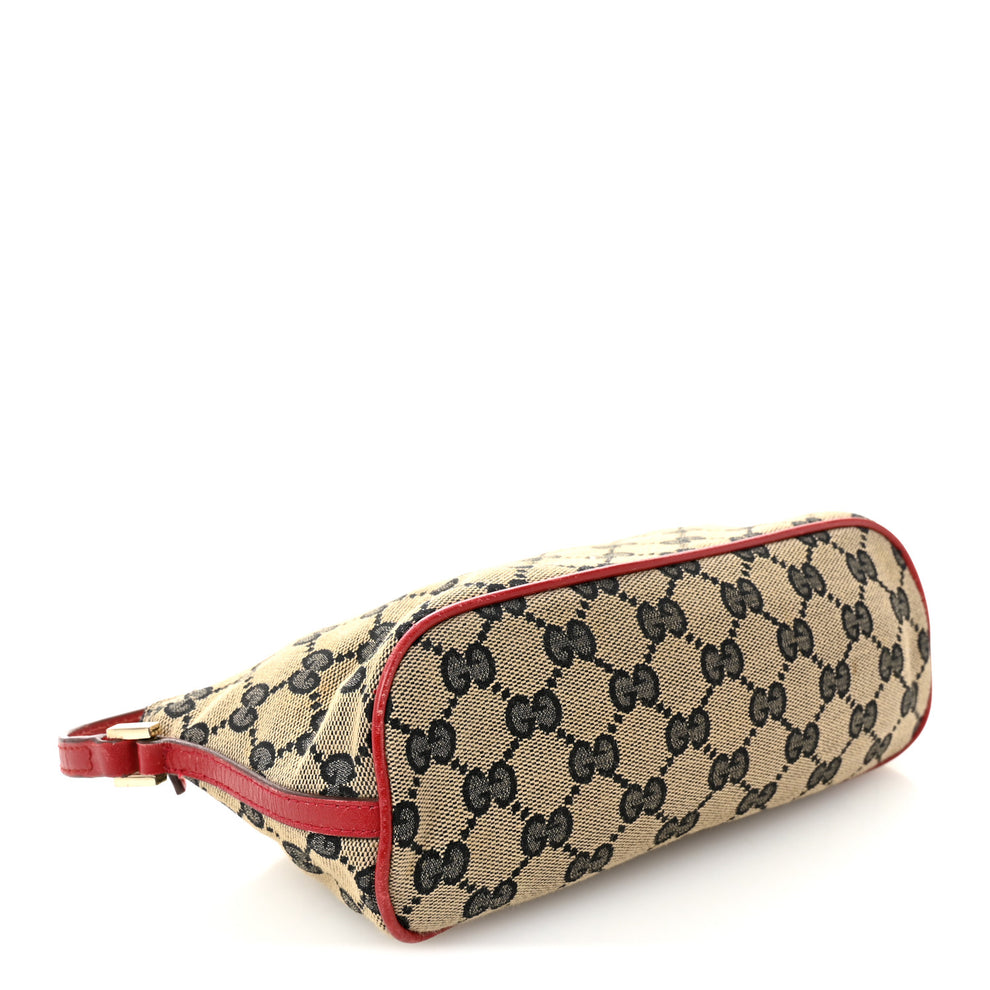 Gucci Monogram Boat Pochette Red 1770390 – FASHIONPHILE