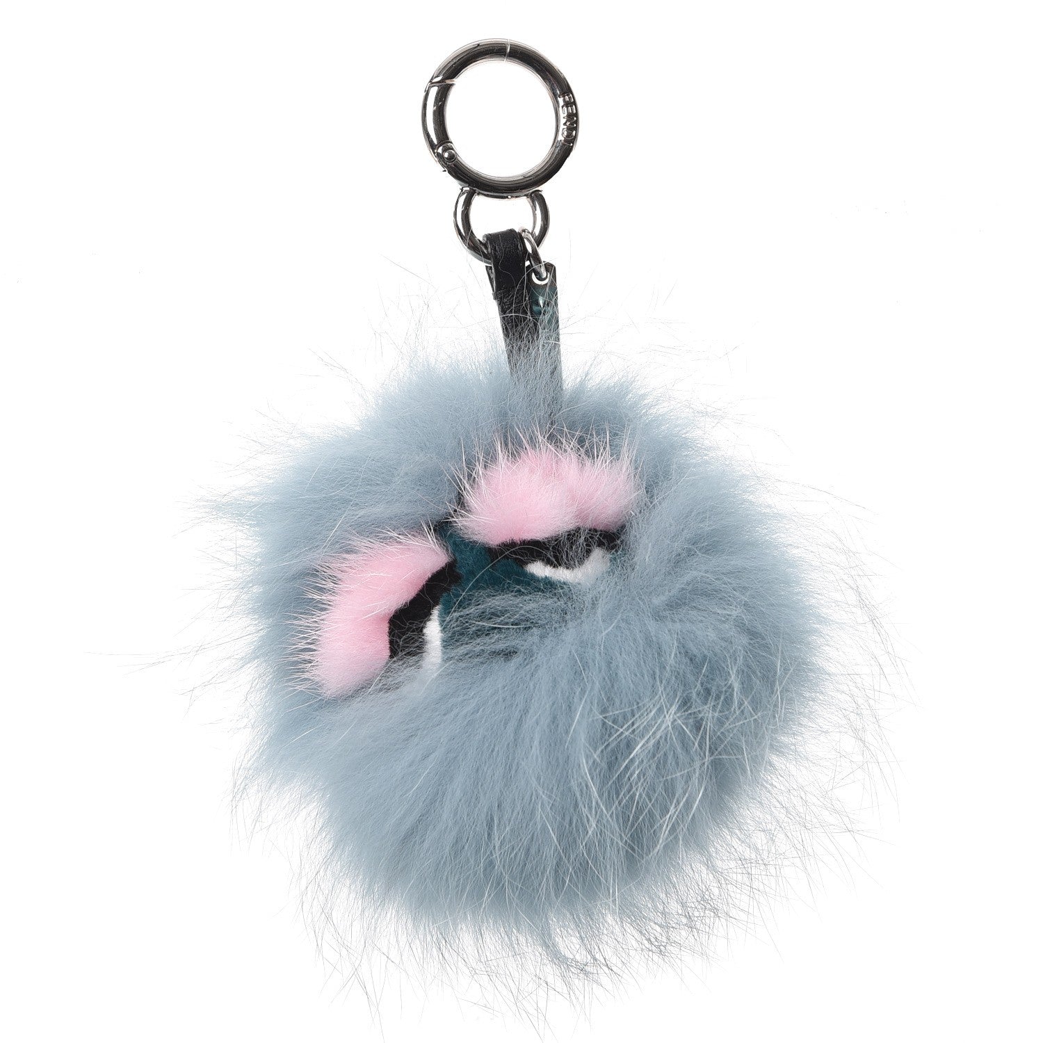 Fendi Fox Mink Rabbit Fur Vitello Flamingo Mini Monster Bag Bug Charm ...