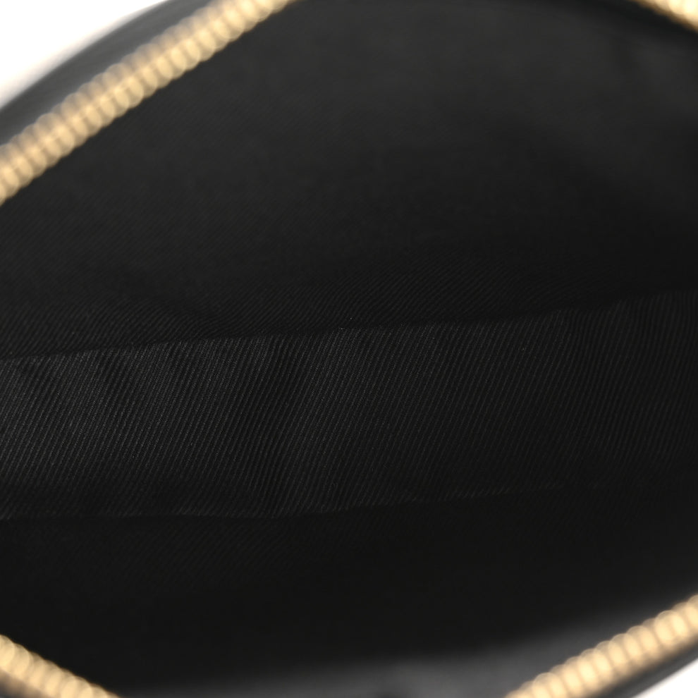 Burberry Vintage Check Calfskin Olympia Slim Pouch Archive Beige ...