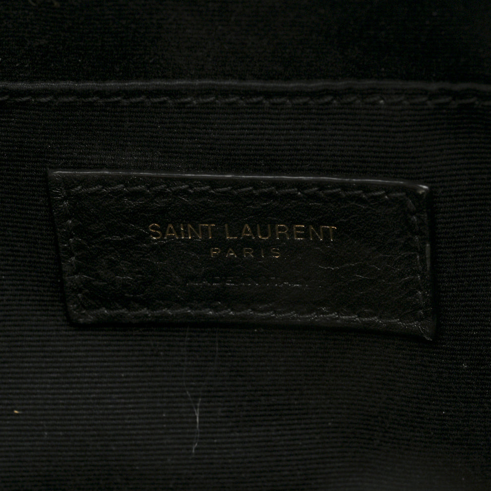 Saint Laurent Calfskin Matelasse Monogram Lou Camera Bag Seaweed ...