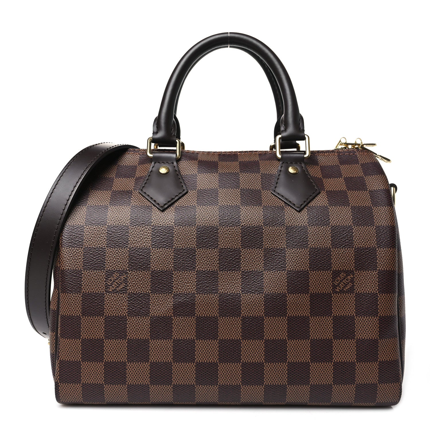 Louis Vuitton Damier Ebene Speedy Bandouliere 25 1623917 – FASHIONPHILE