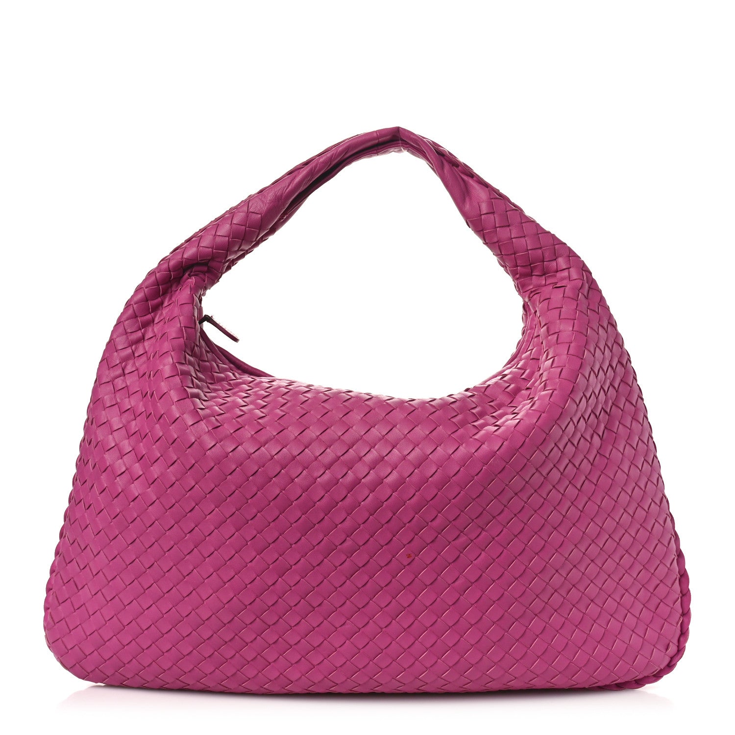 Bottega Veneta Nappa Intrecciato Large Veneta Hobo Rosa Shock 1499818 ...