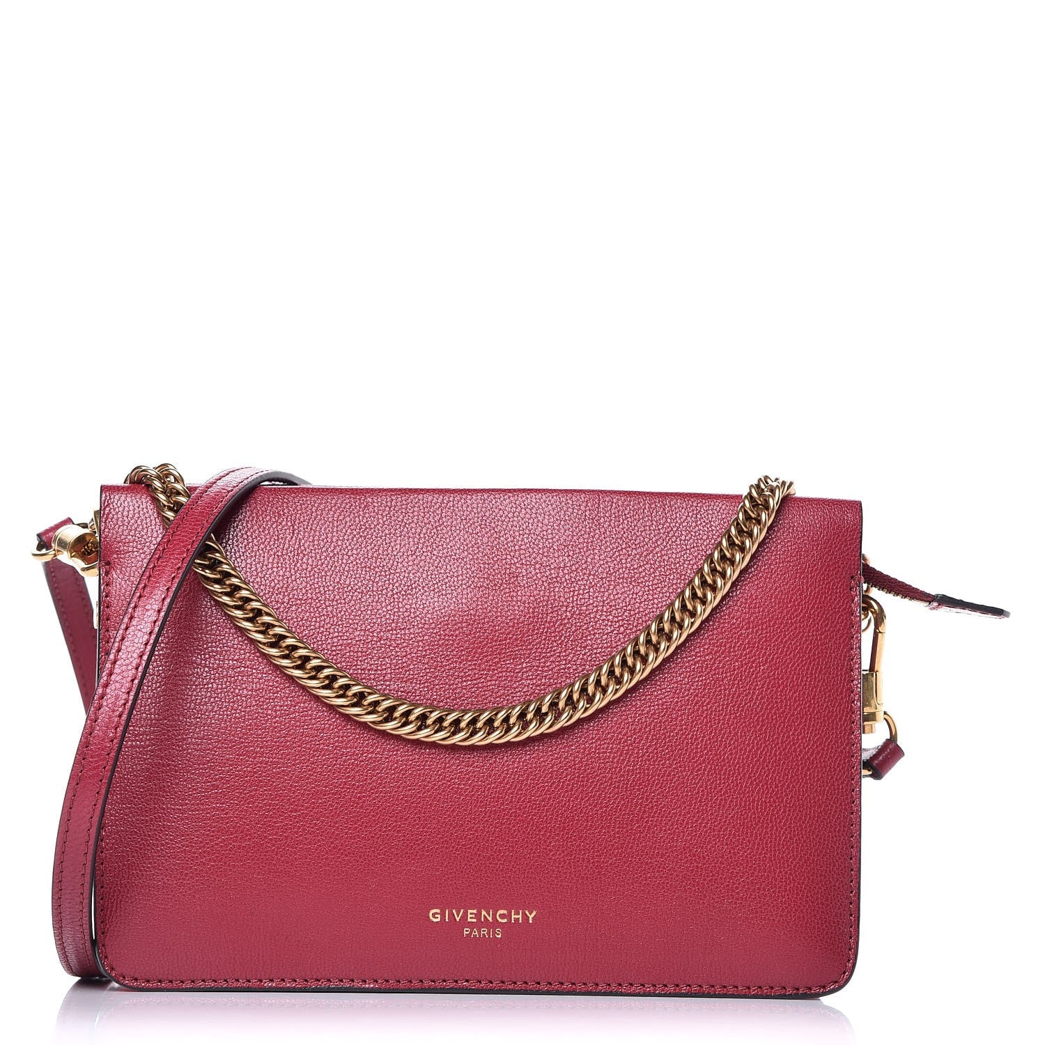 Givenchy Grained Calfskin Suede Cross 3 Crossbody Bag Fig Pink Cherry ...