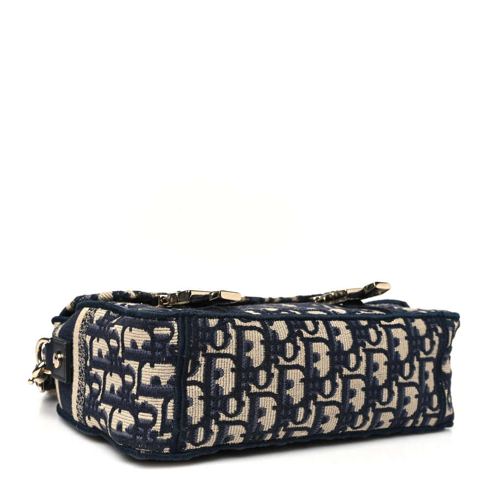 Christian Dior Oblique Small Diorcamp Messenger Blue 1773040 – FASHIONPHILE