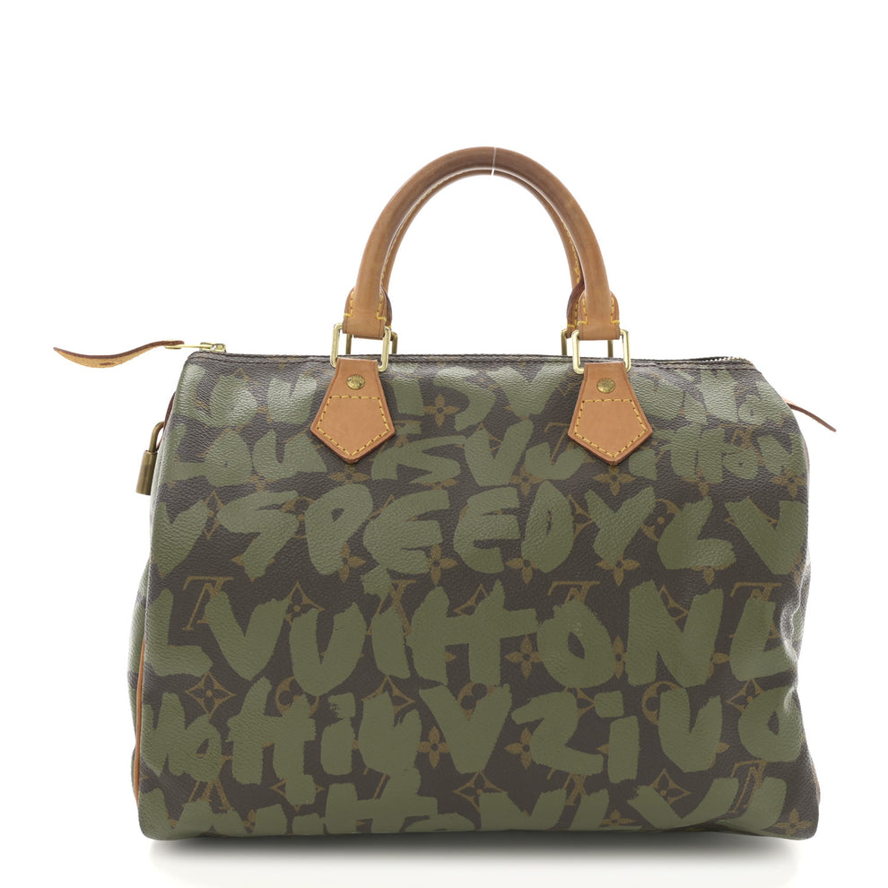 Louis Vuitton Monogram Graffiti Speedy 30 Kaki 1757914 – FASHIONPHILE