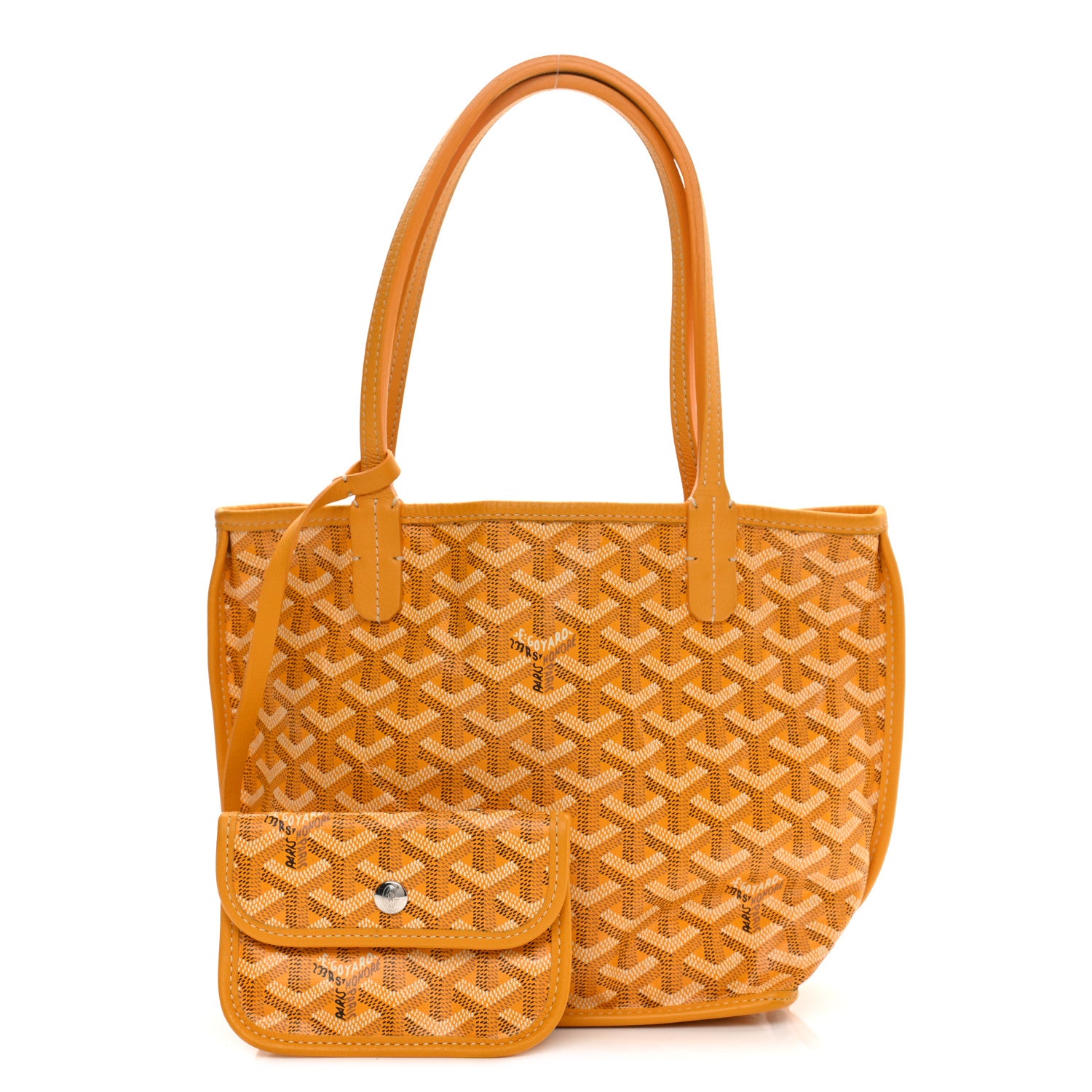 Goyard Goyardine Reversible Mini Anjou Yellow 1089750 – FASHIONPHILE