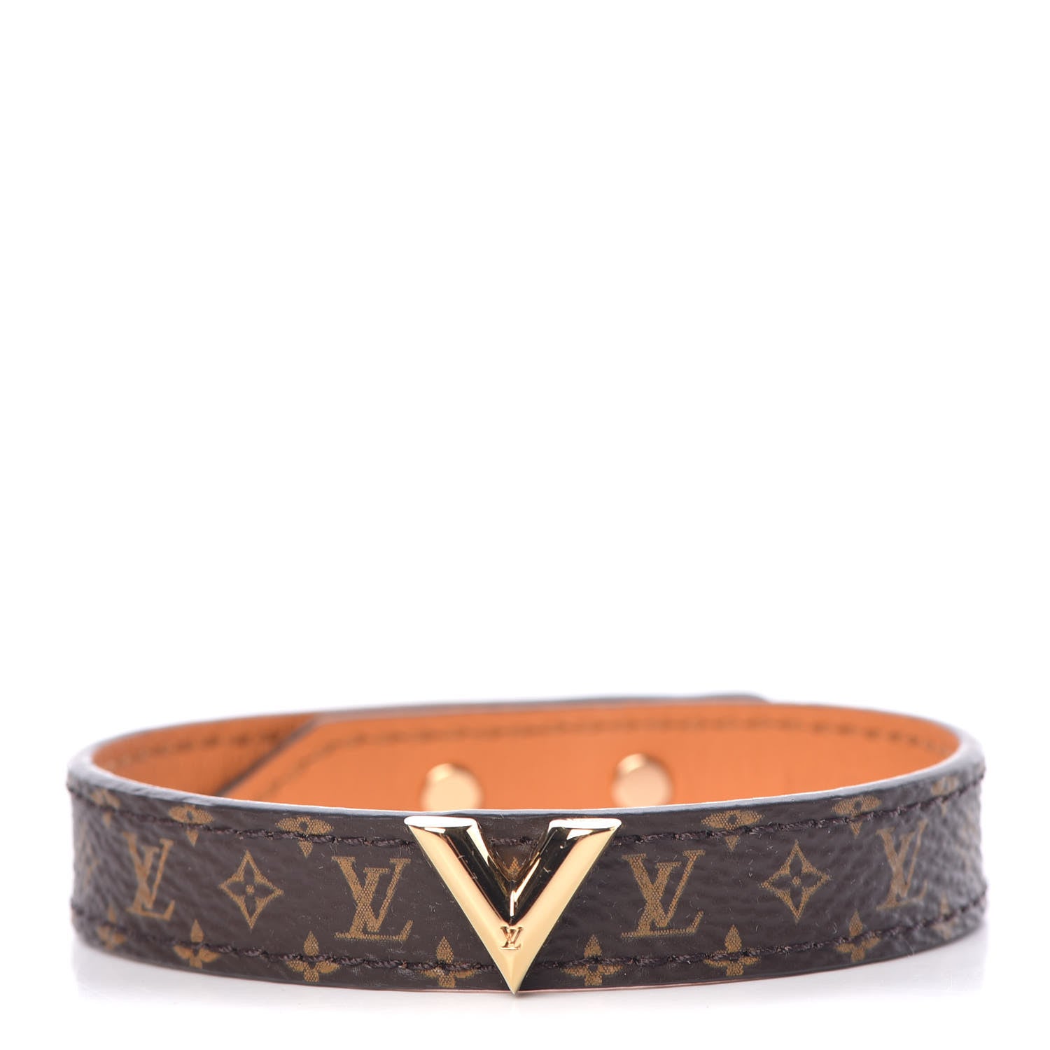 Louis Vuitton Monogram Essential V Bracelet 19 367953 – FASHIONPHILE