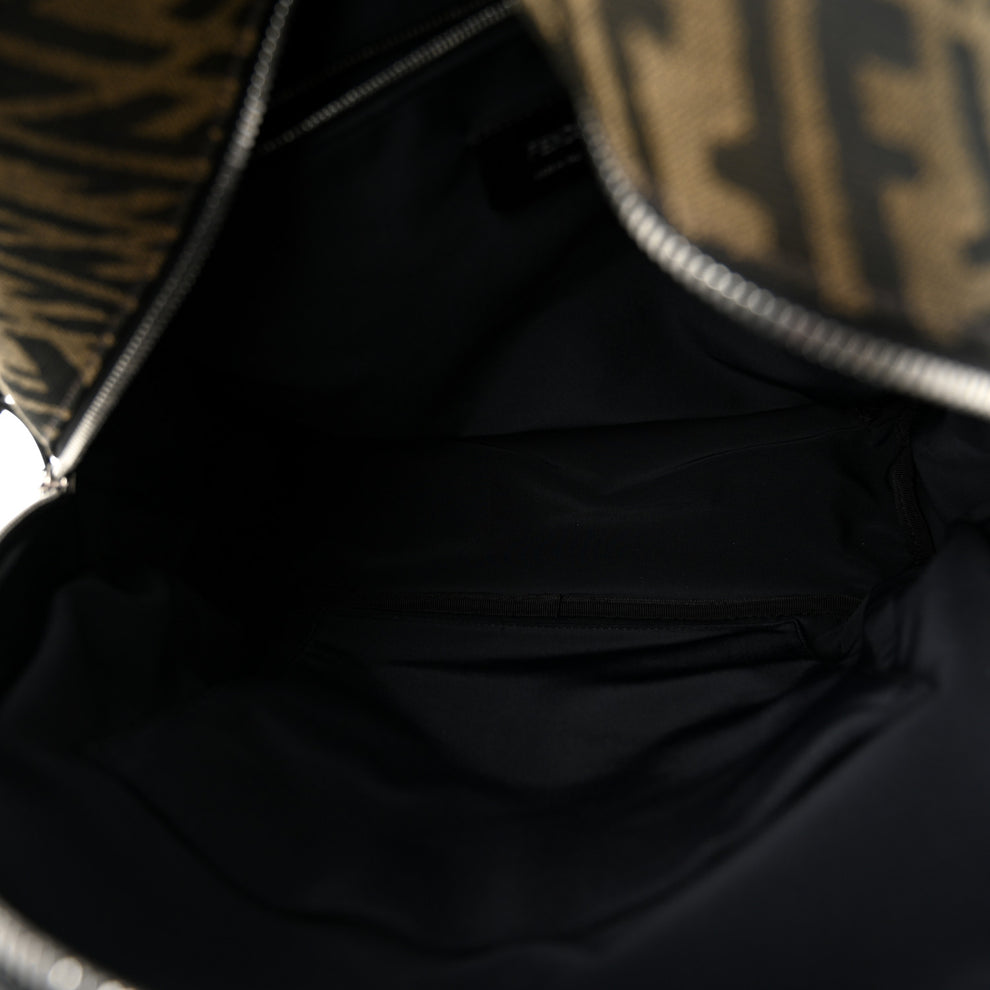 Fendi X SARAH COLEMAN Fabric Jacquard Vitello Grace Light Woven Lanyard ...