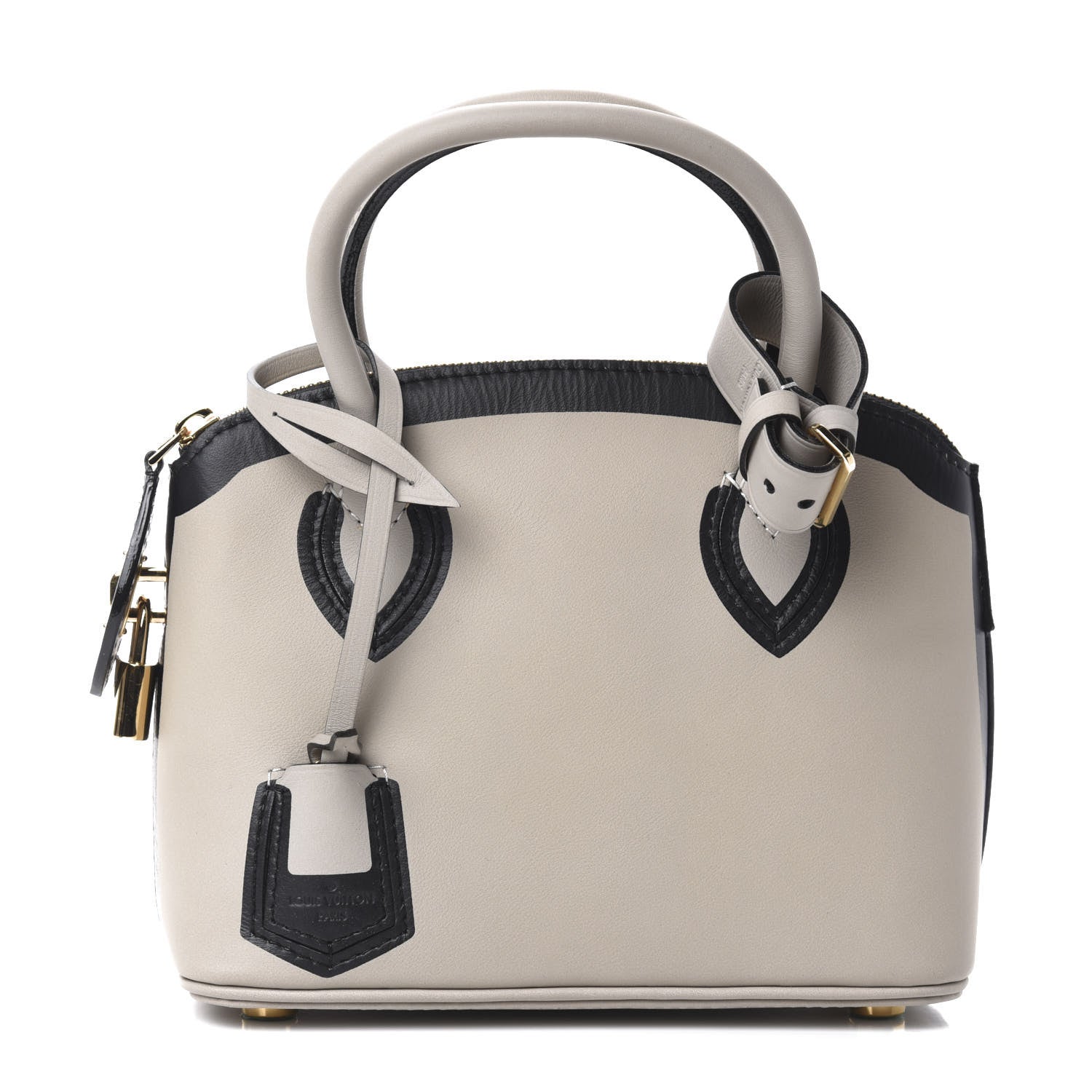 Louis Vuitton Cuir Obsession Lockit BB Gris 661864 – FASHIONPHILE