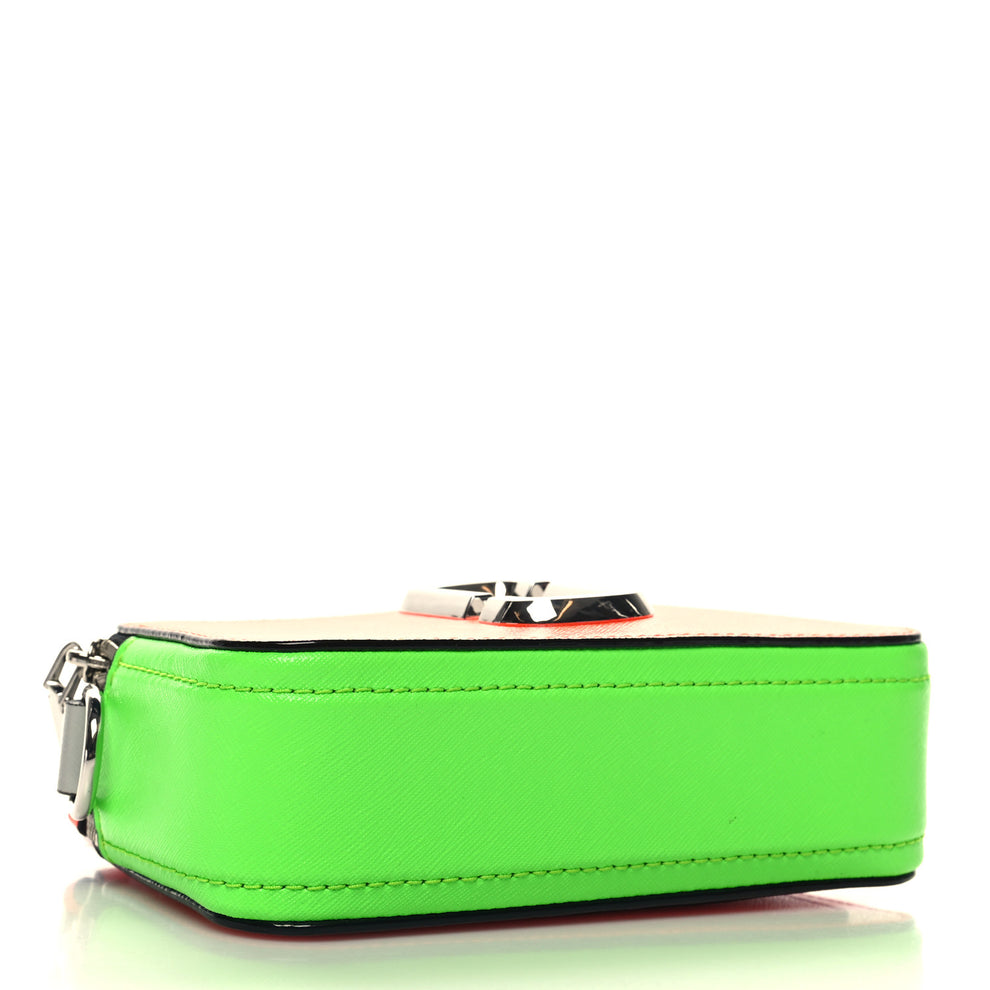 Marc Jacobs Saffiano Small Fluoro Snapshot Camera Bag Neon Orange ...