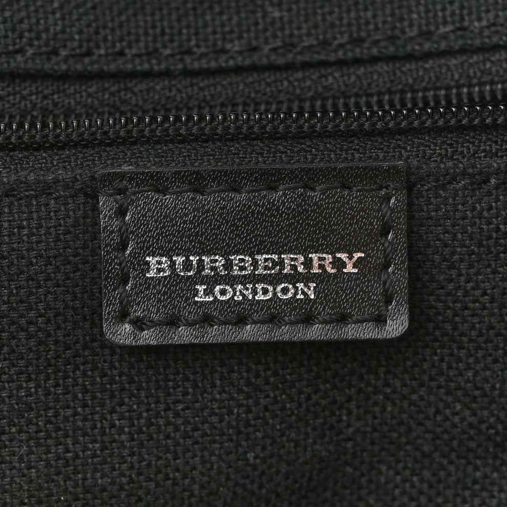 Burberry Nova Check Barrel Bag Black 1781692 – FASHIONPHILE