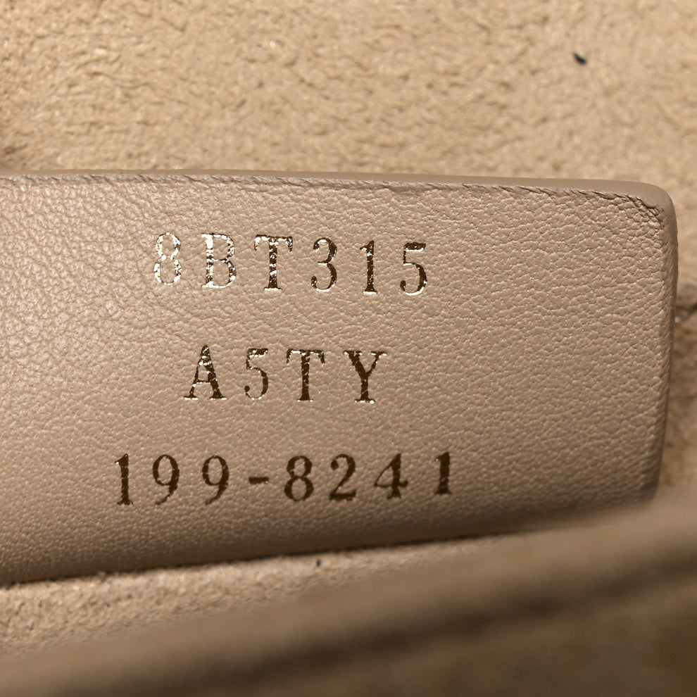 Fendi Vitello Liberty Bi-Color FF 1974 Embossed Chain Strap Kan U ...