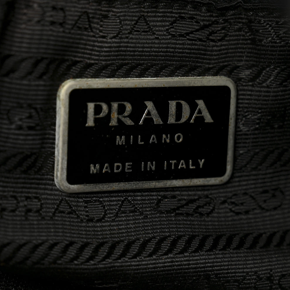 Prada Tessuto Nylon Tote Black 1798495 – FASHIONPHILE