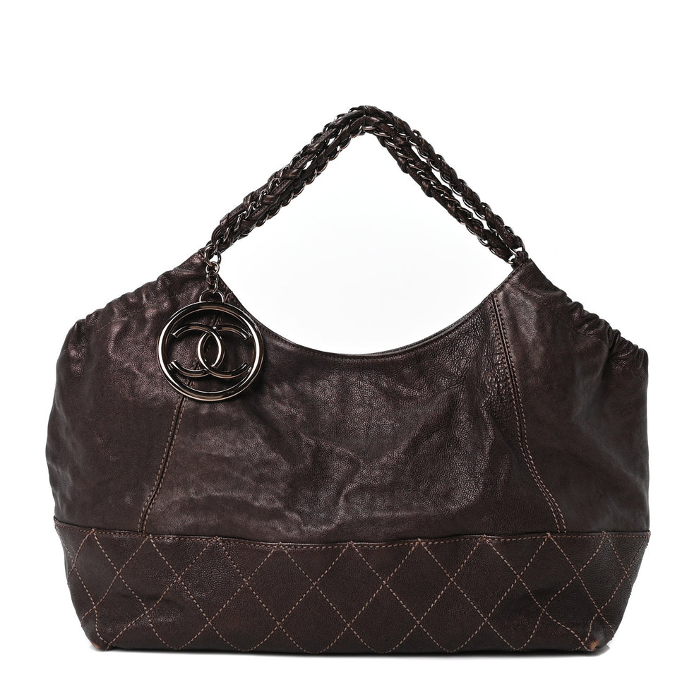 Chanel Metallic Calfskin Baby Coco Cabas Bronze 1773104 – FASHIONPHILE