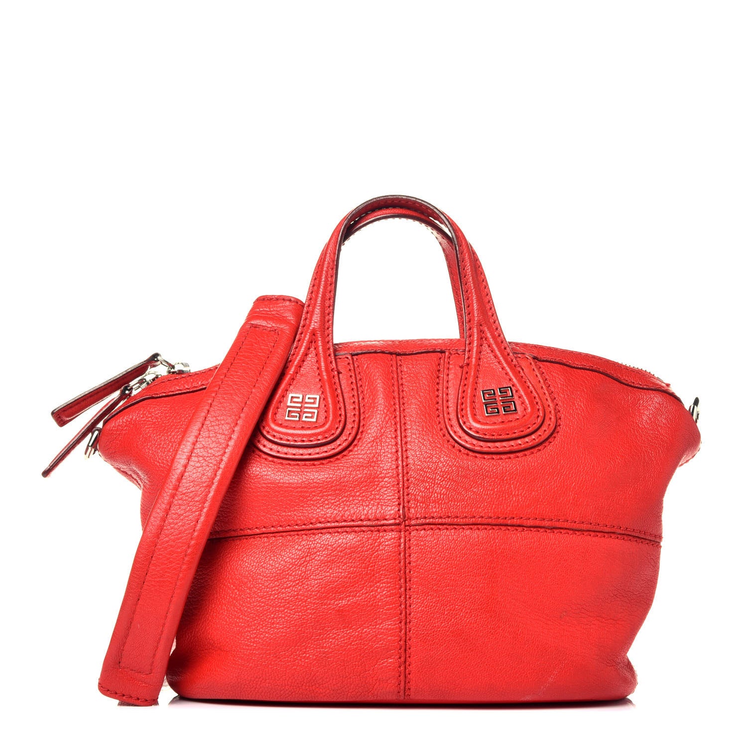 Givenchy Sugar Goatskin Micro Nightingale Red 730683 – FASHIONPHILE