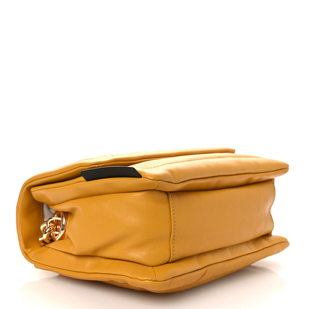 Marc Jacobs Lambskin The Pillow Bag Yellow 1790273 – FASHIONPHILE