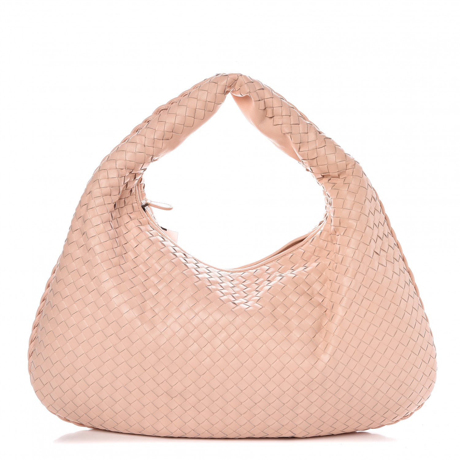 Bottega Veneta Nappa Intrecciato Large Veneta Hobo Flamingo 418744 ...
