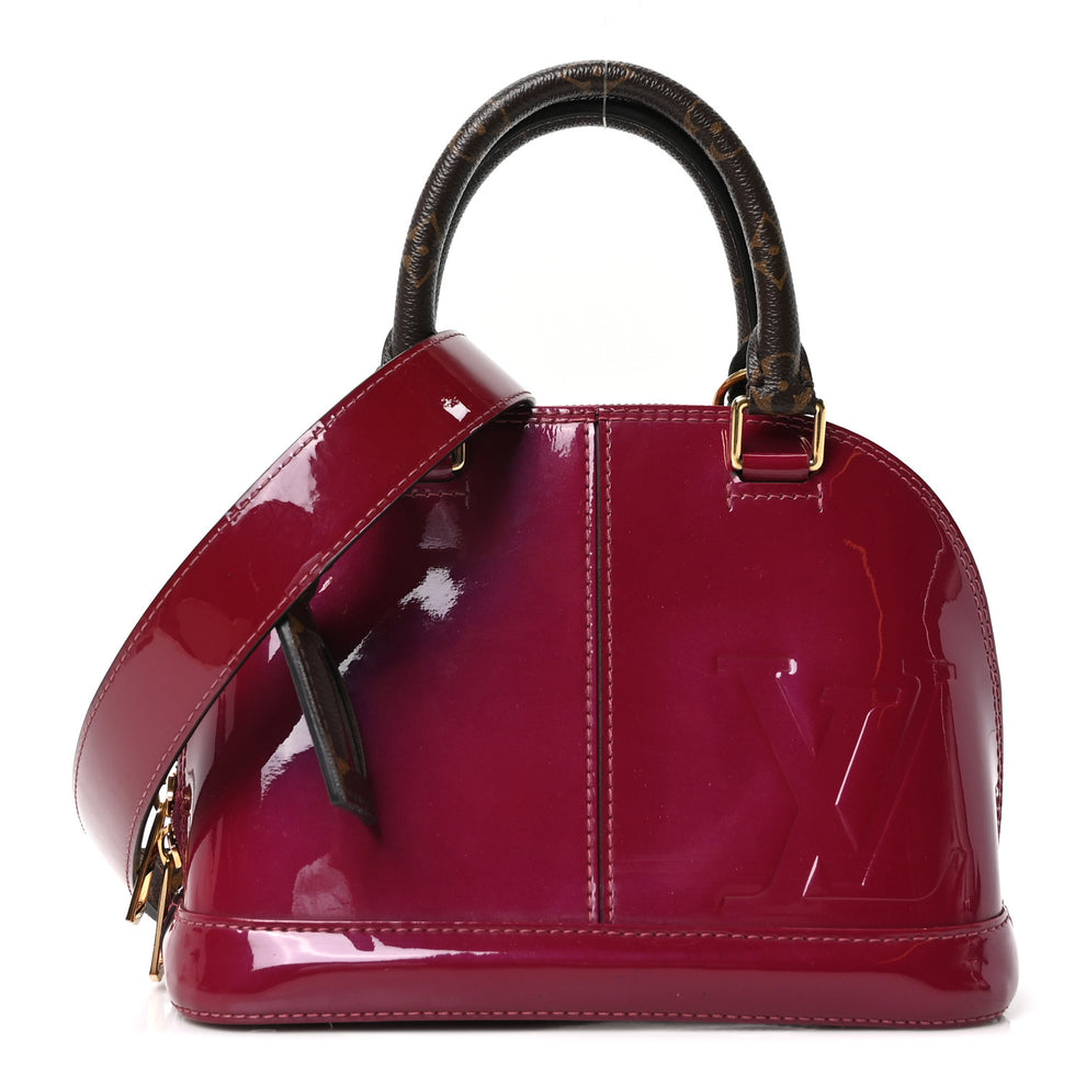 Louis Vuitton Patent Monogram Alma BB Magenta 1789161 – FASHIONPHILE