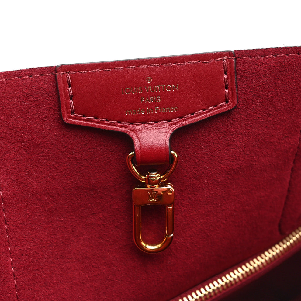 Louis Vuitton Damier Ebene Belmont MM Cherry Berry 1773810 – FASHIONPHILE