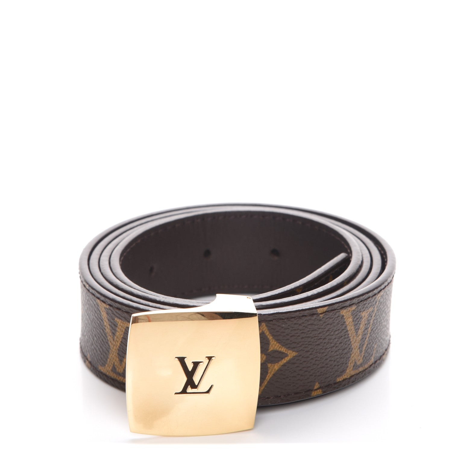 Louis Vuitton Monogram LV Cut Reversible Belt 110 44 217677 – FASHIONPHILE