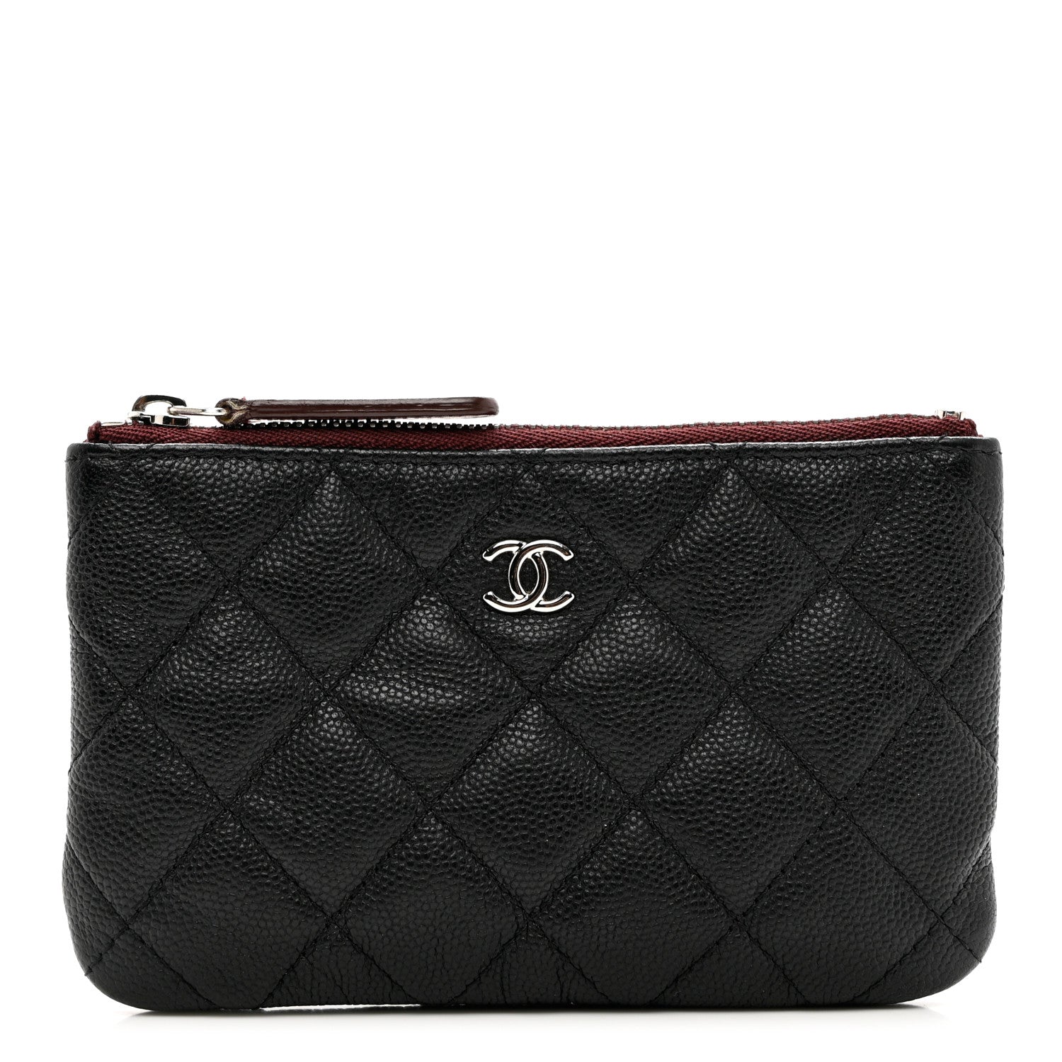 Chanel Caviar Quilted Small Cosmetic Case Black 1245180 – FASHIONPHILE