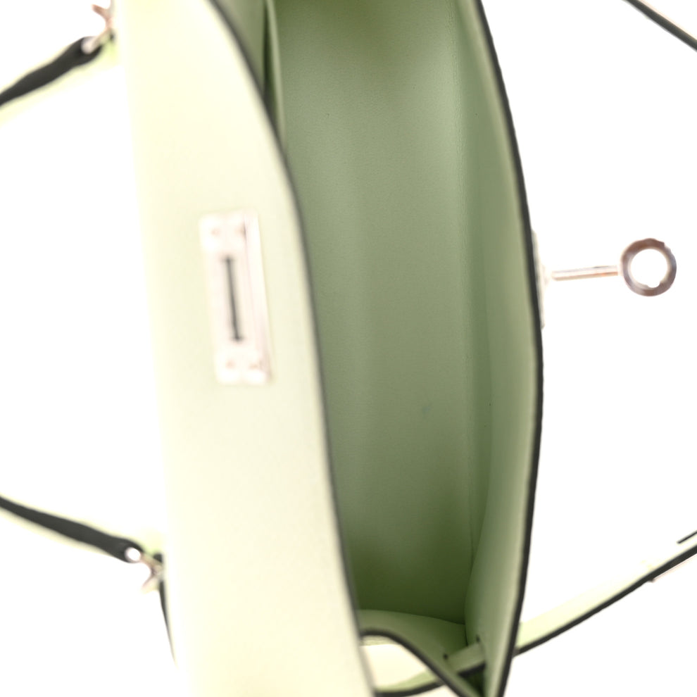 Hermes Epsom Mini Kelly Sellier 20 Vert Fizz 1782922 – FASHIONPHILE