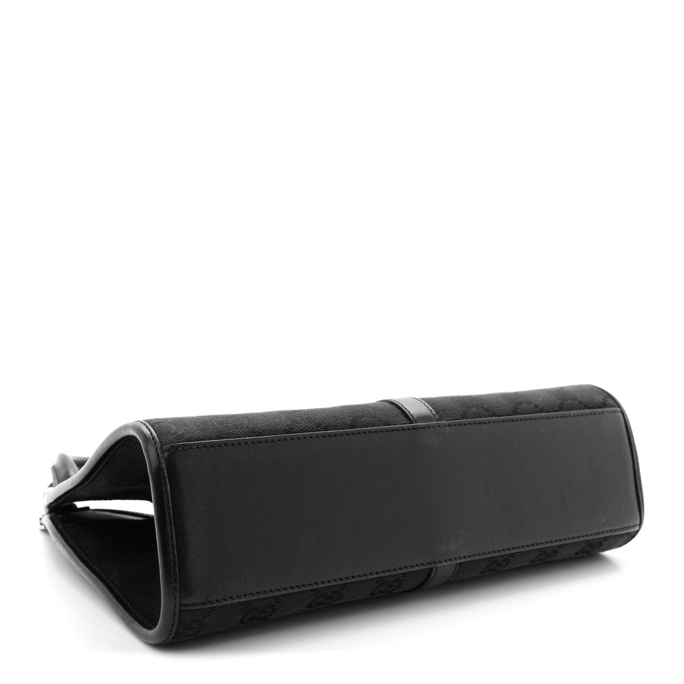 Gucci Monogram Bardot Shoulder Bag Black 1869732 – FASHIONPHILE