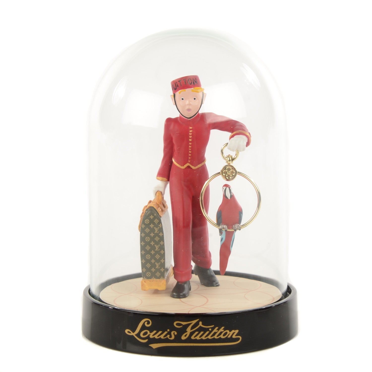 Louis Vuitton Glass Porter Bell Boy Snow Globe Boule 122010 – FASHIONPHILE