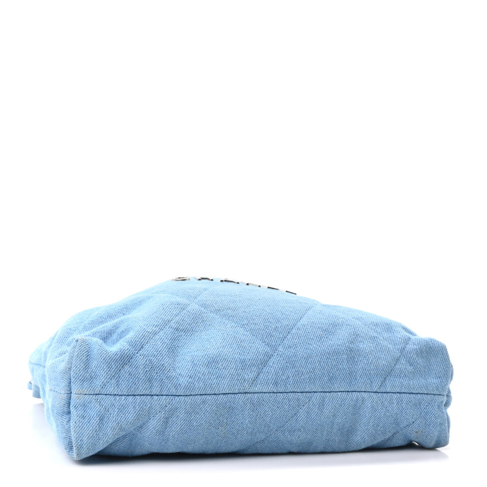Chanel Denim Quilted Small Chanel 22 Light Blue 1904138 – FASHIONPHILE