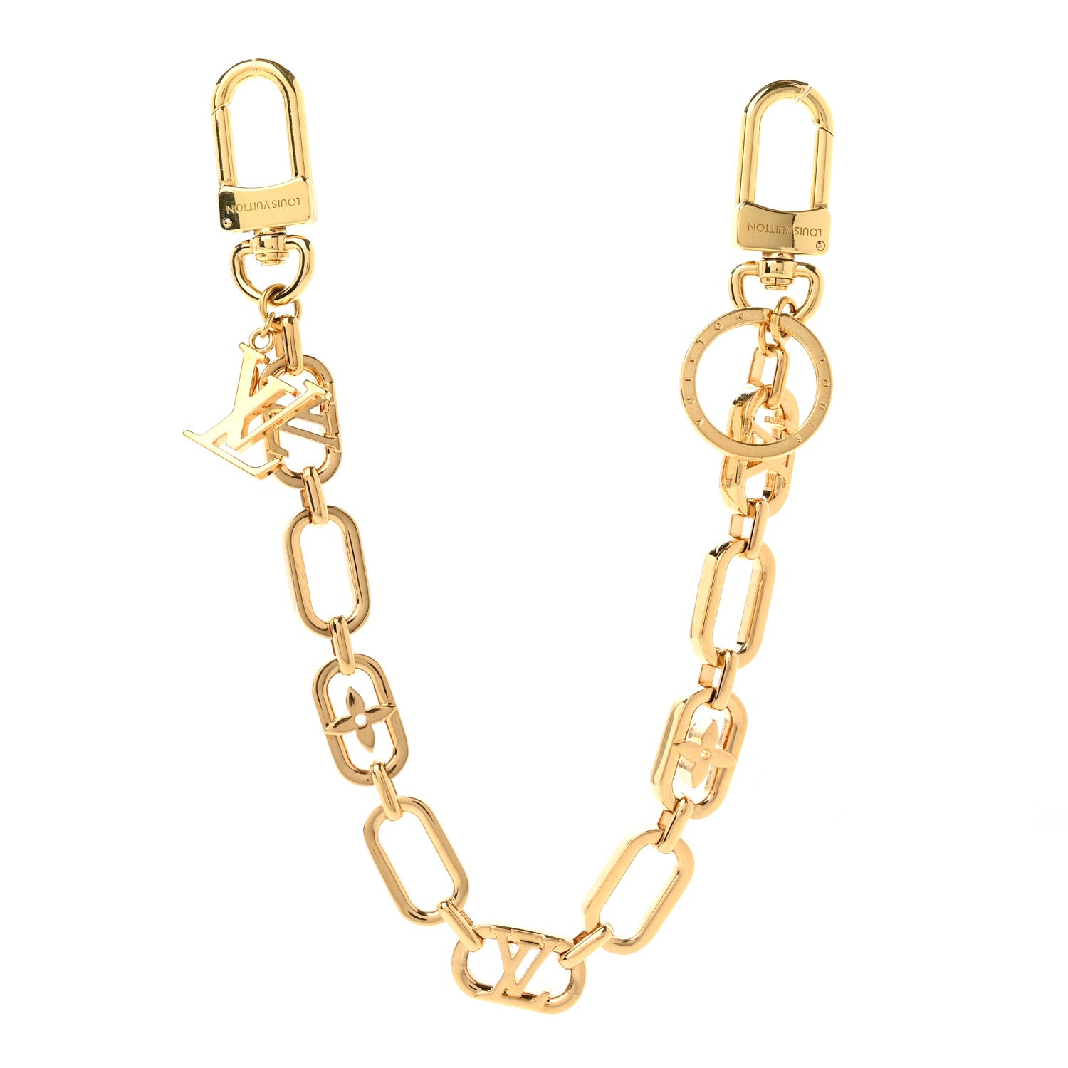 Louis Vuitton Metal My LV Chain Bag Charm Gold 1259766 – FASHIONPHILE