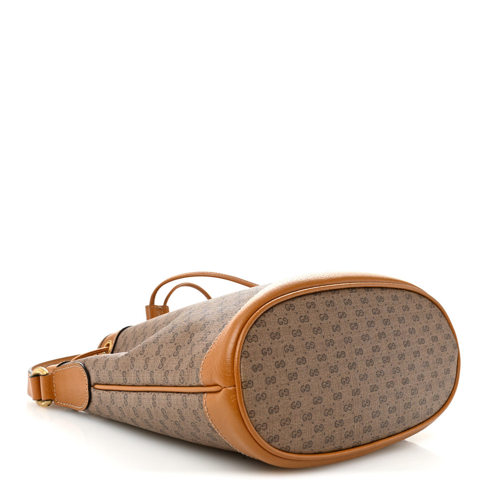 Gucci X DISNEY Mini Vintage GG Supreme Monogram Bucket Bag Beige ...