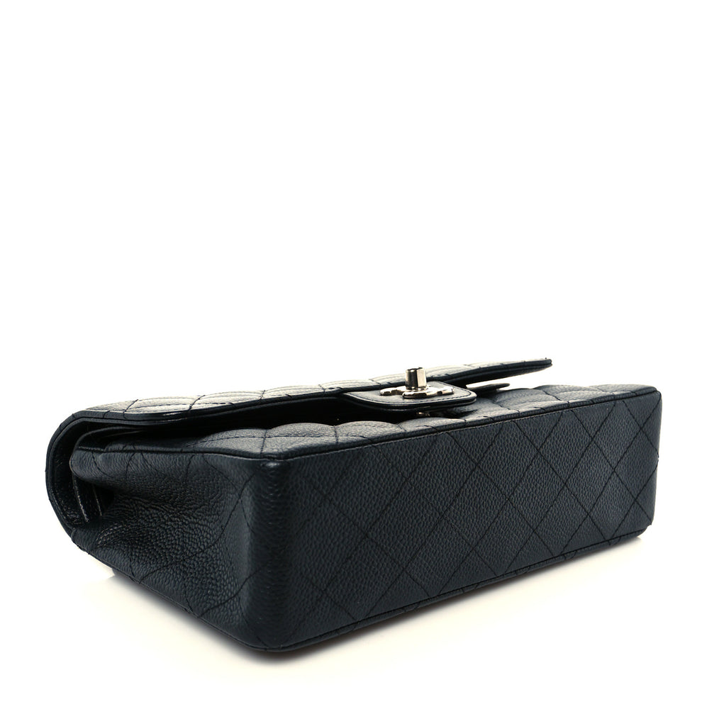 Chanel Caviar Quilted Small Double Flap Black 1776376 – FASHIONPHILE