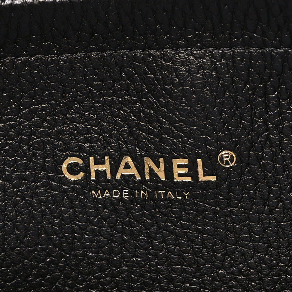 Chanel Grained Calfskin Suede Urban Essentials Large Shopping Bag Dark ...