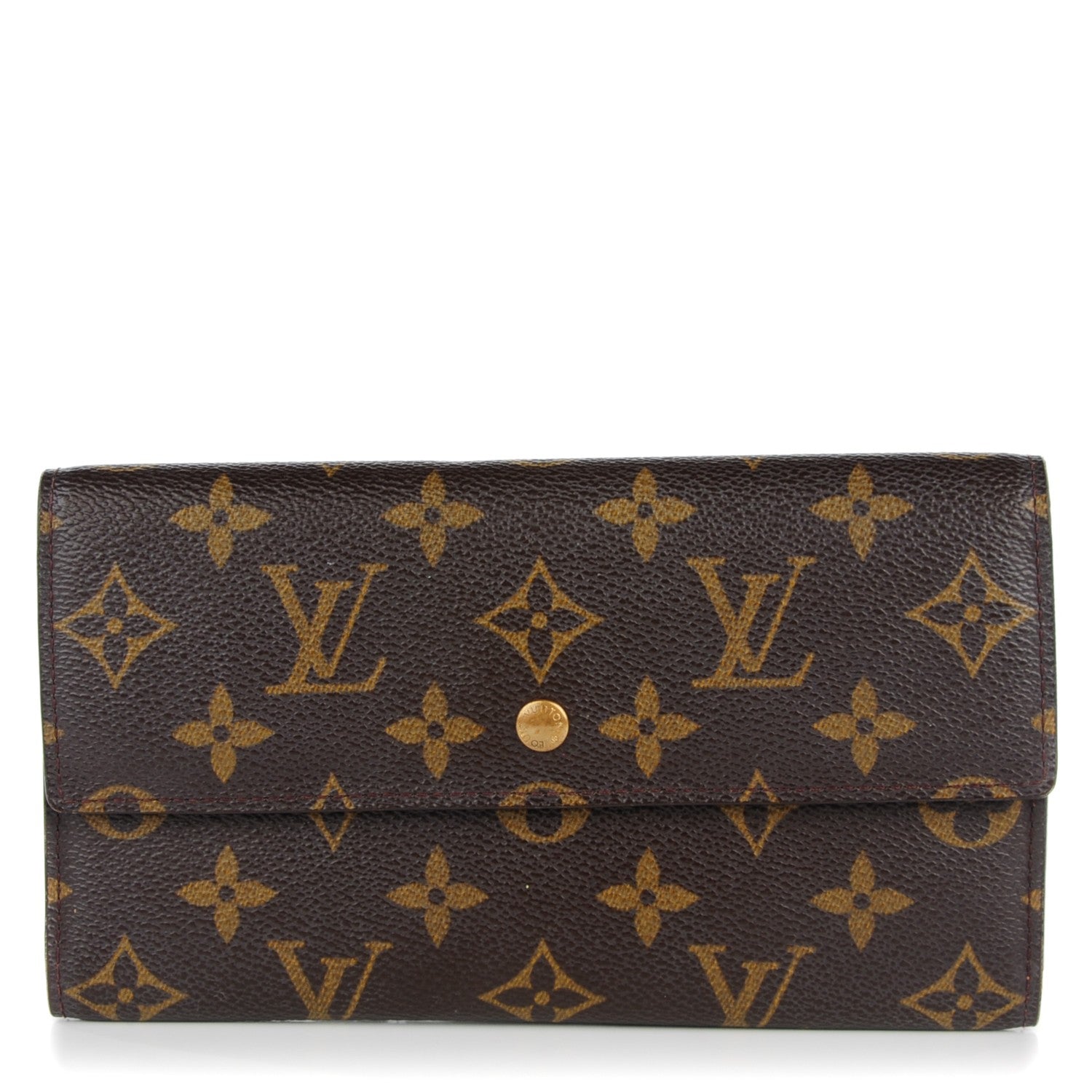 Louis Vuitton Monogram Porte Tresor International Wallet 129696 ...