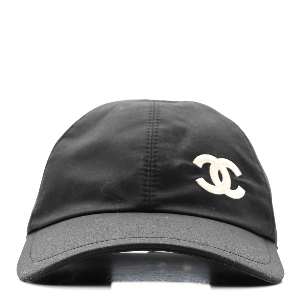 Chanel Cotton CC Cap Hat Black 1797399 – FASHIONPHILE