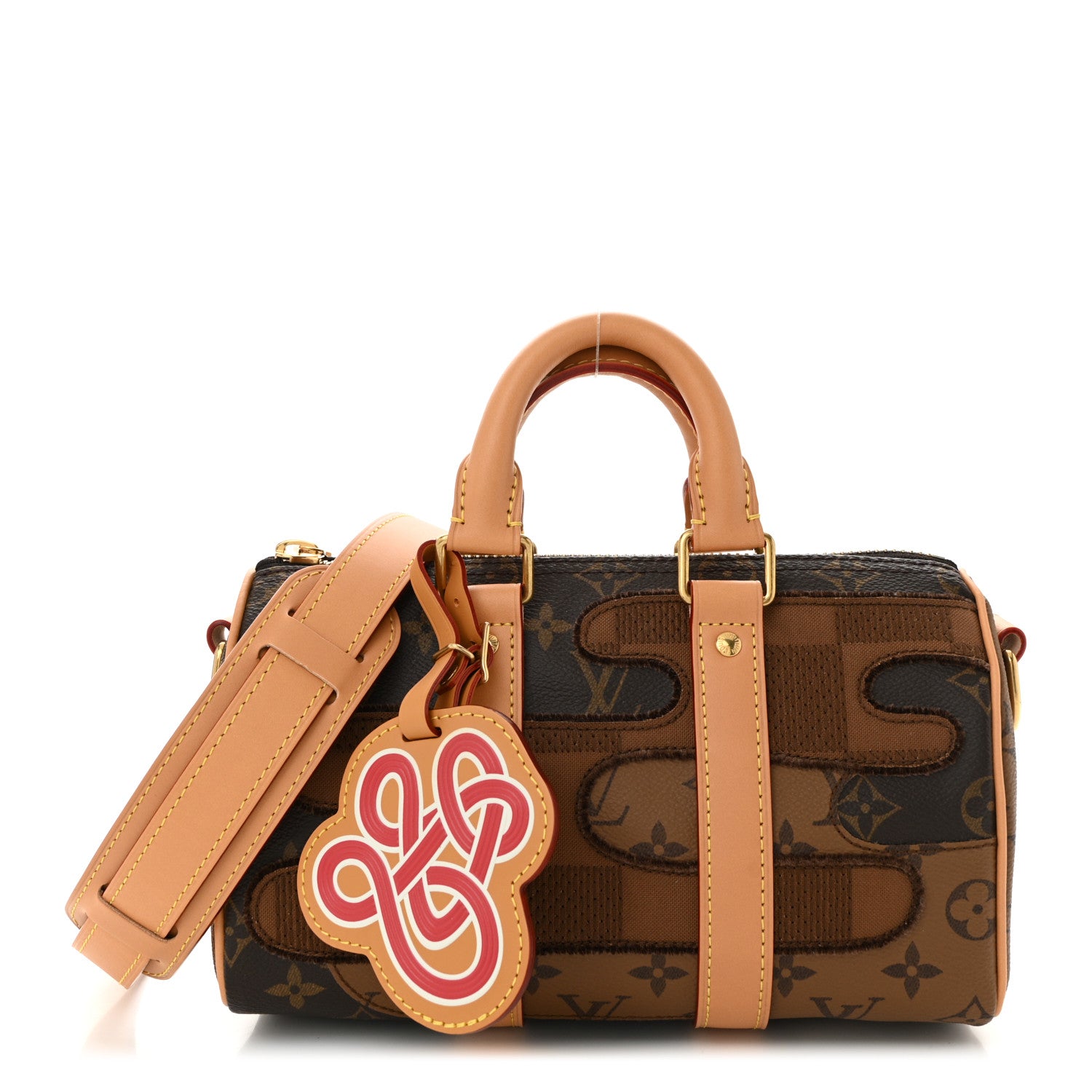 Louis Vuitton Monogram Landscape Keepall Bandouliere 25 1724972 ...