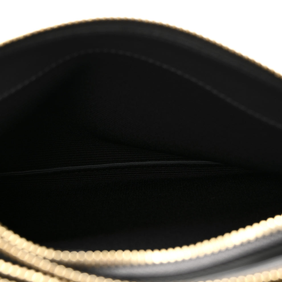 Celine Lambskin Small Trio Crossbody Bag Medium Grey 1787064 – FASHIONPHILE