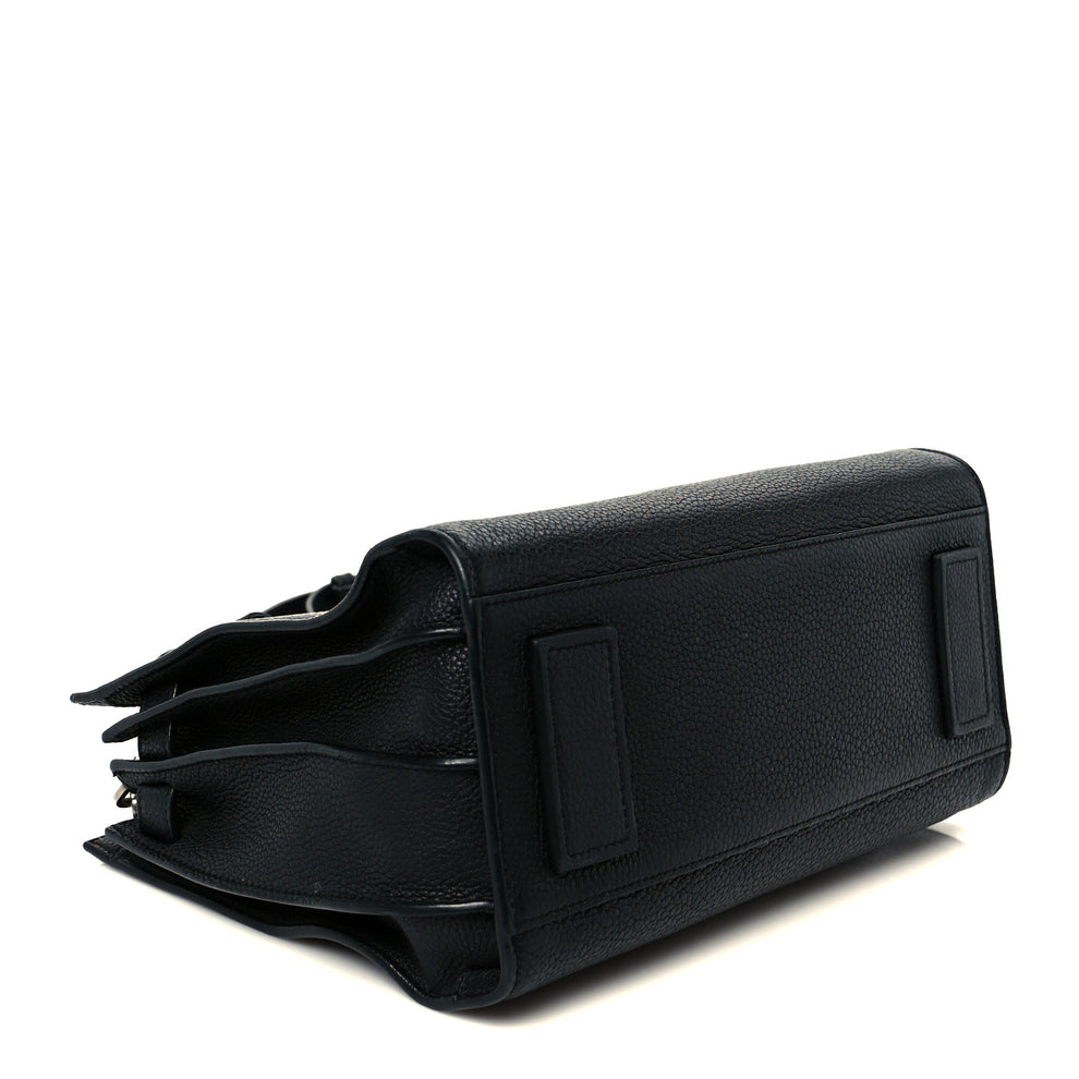 Saint Laurent Grained Calfskin Baby Sac De Jour Souple Black 1782721 ...