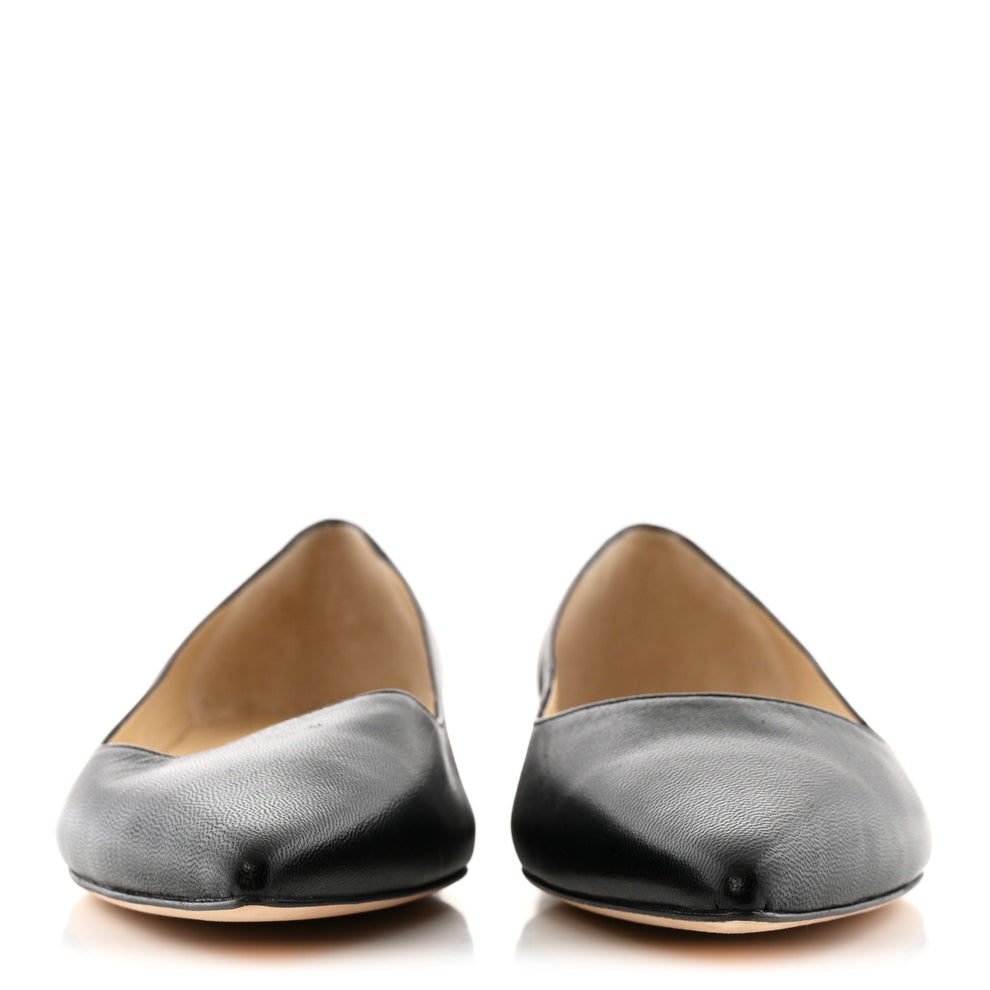 Jimmy Choo Kid Romy Flats 37.5 Black 1789494 – FASHIONPHILE