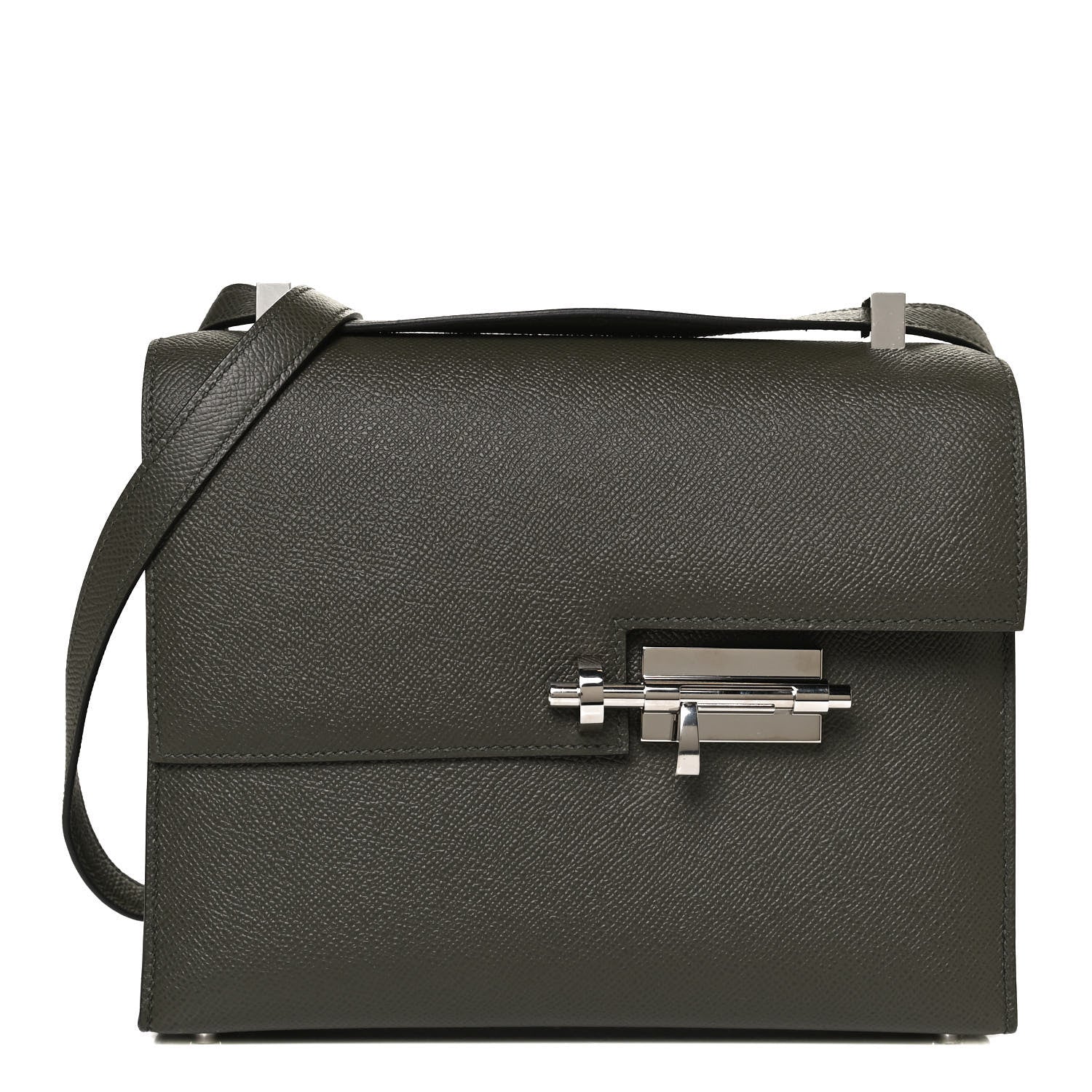 Hermes Epsom Verrou 21 Vert De Gris 985201 – FASHIONPHILE
