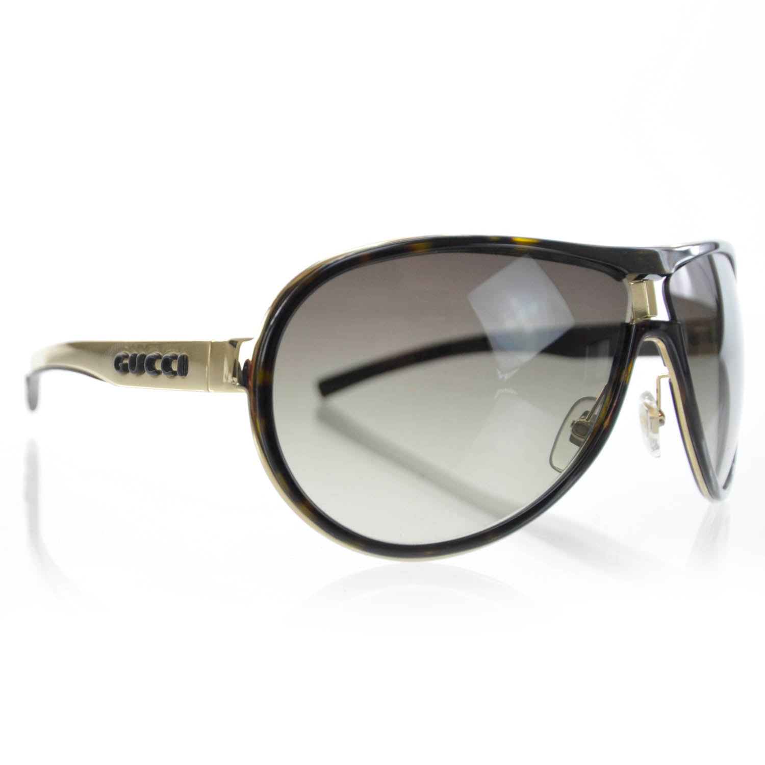Gucci Tortoise Shell Sunglasses 1566S 32753 – FASHIONPHILE