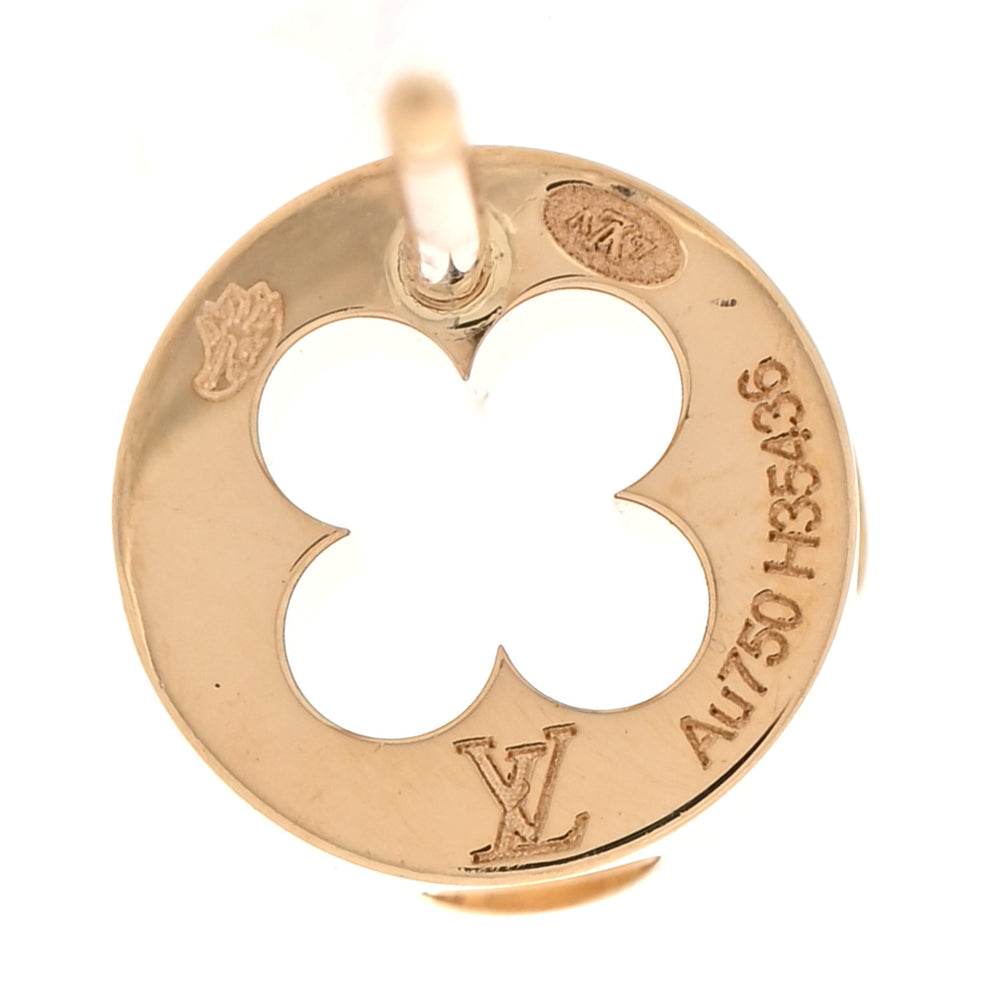 Louis Vuitton 18K Yellow Gold Empreinte Ear Studs Earrings 1728630 ...