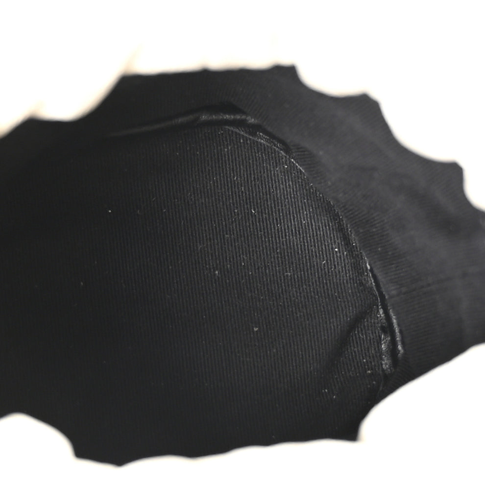 Chanel Caviar Quilted Mini Chain Drawstring Bucket Bag White 1771172 ...