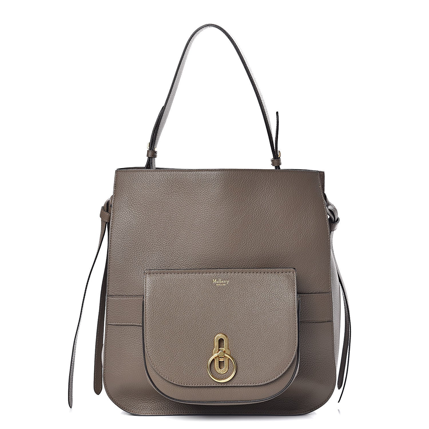 Mulberry Classic Grain Amberley Hobo Clay 446736 – FASHIONPHILE