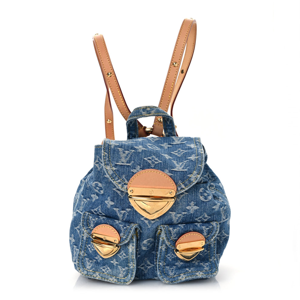 Louis Vuitton Denim Venice Backpack Blue 1769180 – FASHIONPHILE