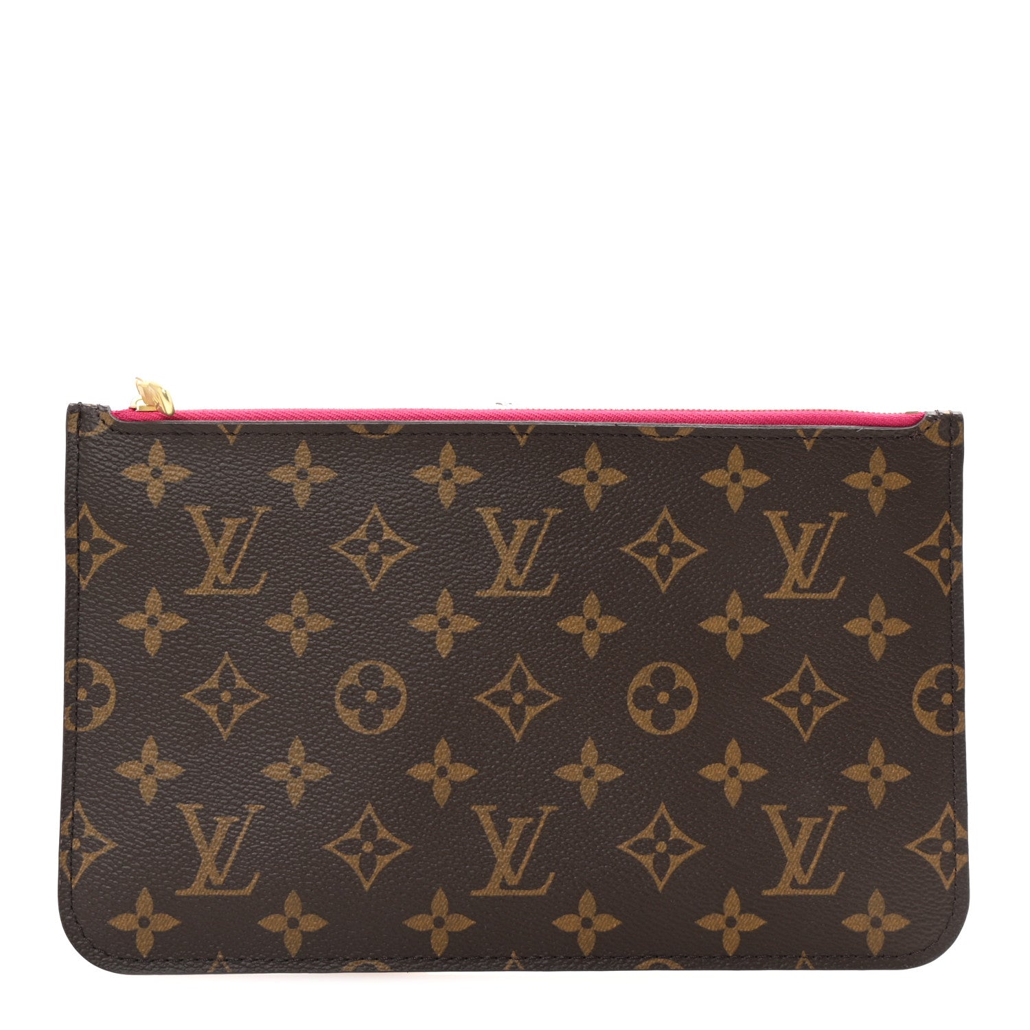 Louis Vuitton Monogram Saint Barth Neverfull MM Pochette Hot Pink ...