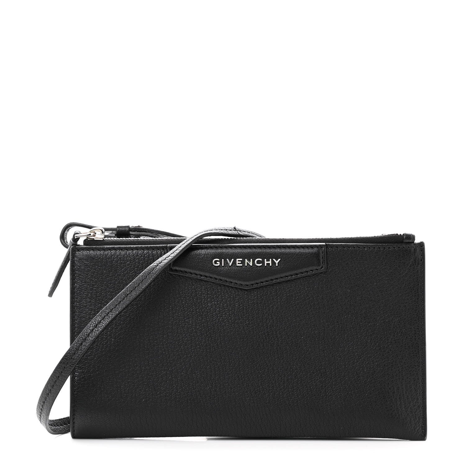 Givenchy Sugar Goatskin Antigona Pouch With Strap Black 1580905 ...
