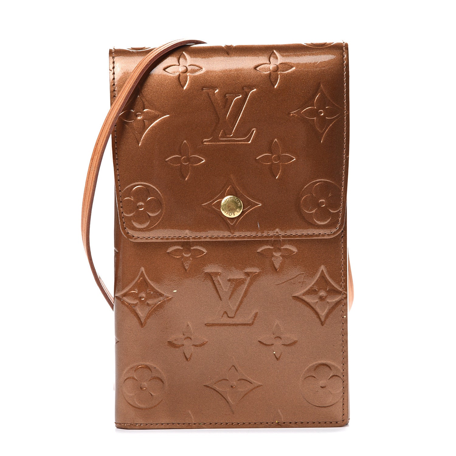 Louis Vuitton Vernis Walker Wallet Bronze 568949 – FASHIONPHILE