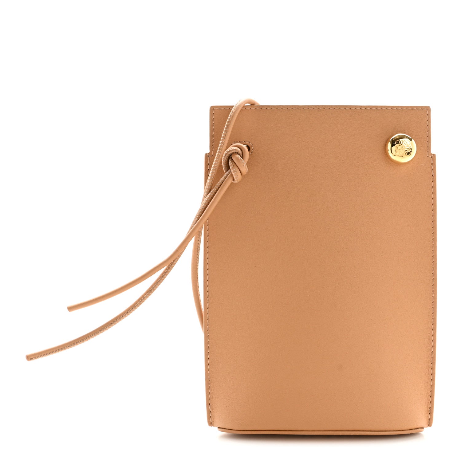 Loewe Classic Smooth Calfskin Pebble Dice Pocket Warm Desert 1748984 ...
